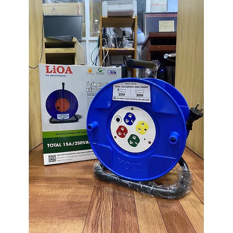 Ổ cắm kéo dài Lioa Rulo ổ cắm đa năng được khách hàng tin dùng